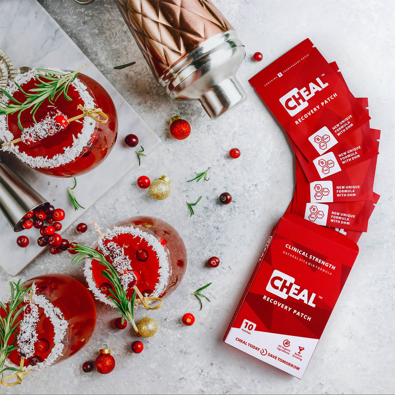 CHEAL Recovery Patches for Better Mornings and less hangovers – Cheal